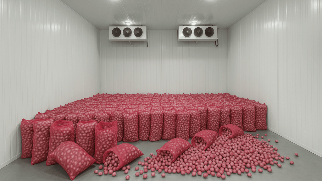 PUF Panel Onion Cold Storage Construction