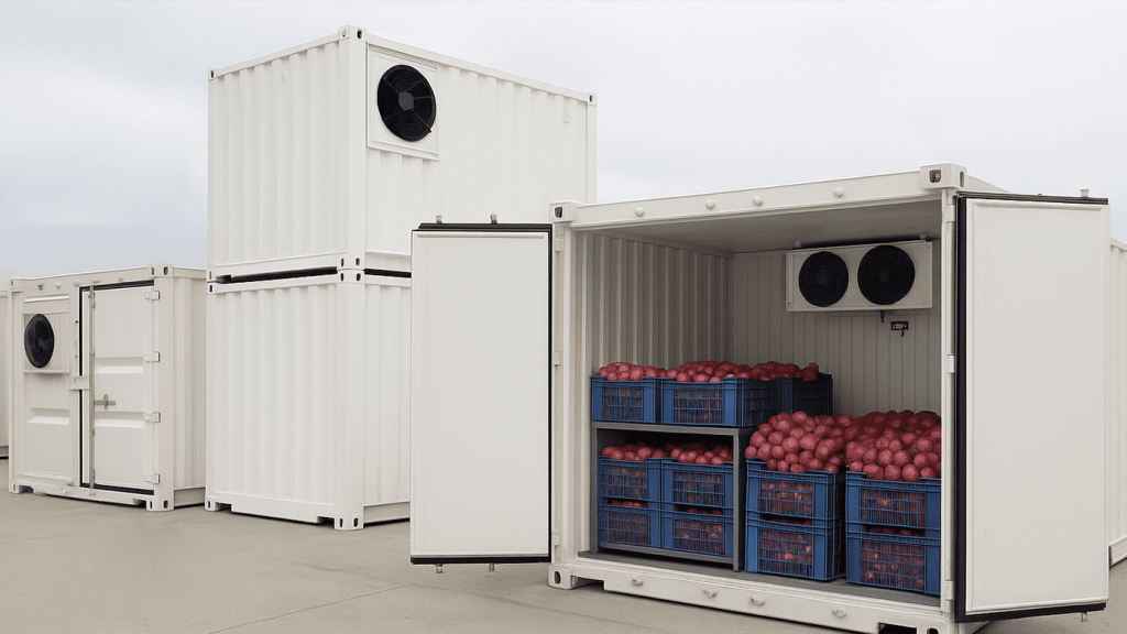 PUF Panel Onion Cold Storage Construction