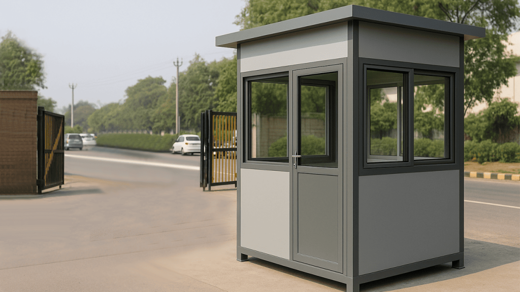 Portable Security Guard Cabin | Quick and Easy Setup
